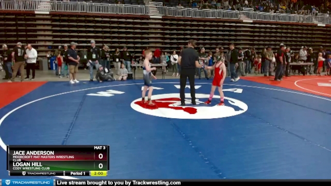 77 lbs Cons. Round 3 - Jace Anderson, Moorcroft Mat Masters Wrestling ...