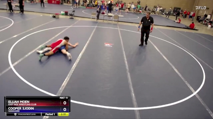 150 lbs 5th Place Match - Elijah Moen, East Side Wrestling Club vs ...