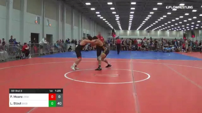 182 lbs Rr Rnd 3 - Parker Moore, LTD Wrestling Club vs Luke Stout ...