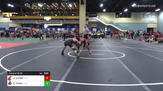 149 lbs Consi Of 32 #1 - Jalon Lumar, Washington State vs Carson Hicks ...