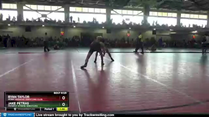 132 lbs Champ. Round 3 - Jake Petras, Midwest Xtreme Wrestling vs Ryan ...