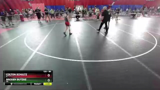 86 lbs 3rd Place Match - Colton Schultz, IL vs Broden Butzke, WI