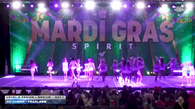 KC Cheer - FEARLESS [2026 L6 Senior - Medium Day 1] 2026 Mardi Gras ...