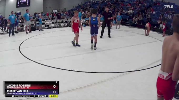 92 lbs Finals (2 Team) - Jacobie Robbins, Team Missouri Boys vs Chase ...