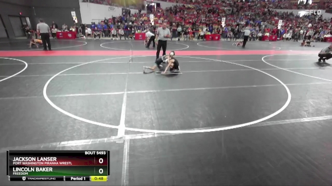 60 lbs Cons. Round 4 - Lincoln Baker, Freedom vs Jackson Lanser, Port ...