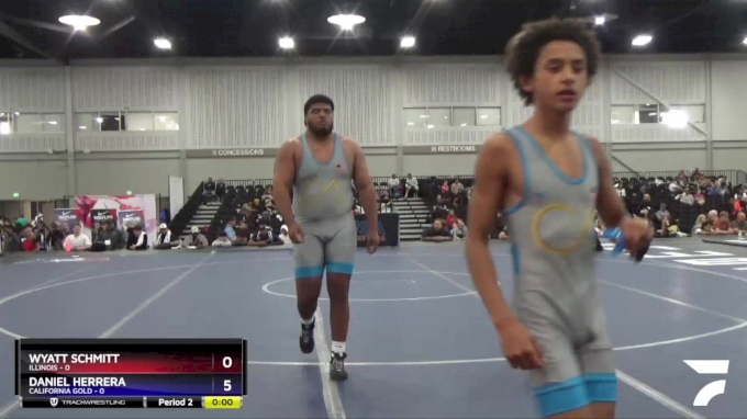 100 lbs Placement Matches (8 Team) - Caden Correll, Illinois vs Cade ...