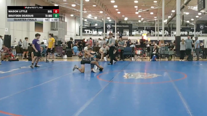 102 lbs Quarterfinal - Mason Little, Revival SJV - HSC vs Brayden ...