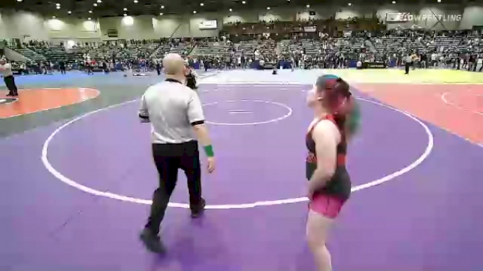 135 lbs Consi Of 8 #2 - Karlee Brummett, Mat Demon Wrestling Club vs ...