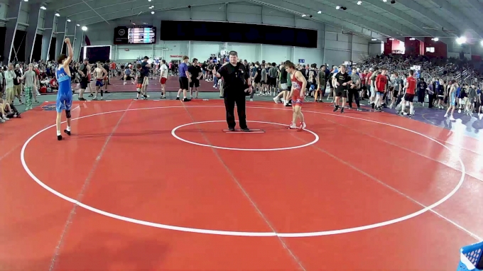 126 lbs Champ. Round 1 - Nathanael Bueter, Saint Xavier High School ...