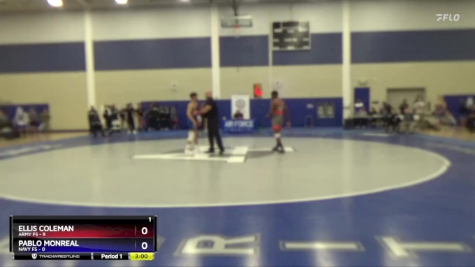 FS 65 KG Round 2 (3 Team) - Ellis Coleman, Army FS vs Pablo Monreal ...