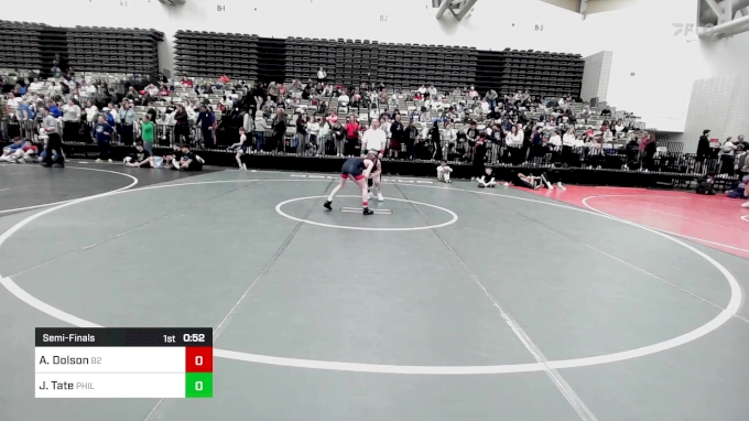 77-J lbs Semifinal - Andrew Dolson, Barn Brothers vs Julian Tate ...