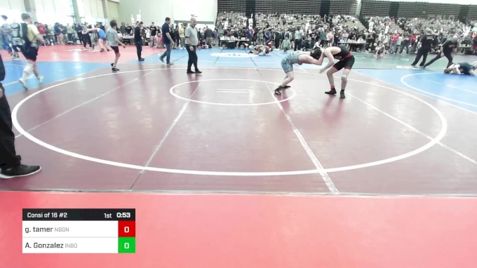 150-I lbs Consi Of 16 #2 - George Tamer, North Bergen vs Adrian ...