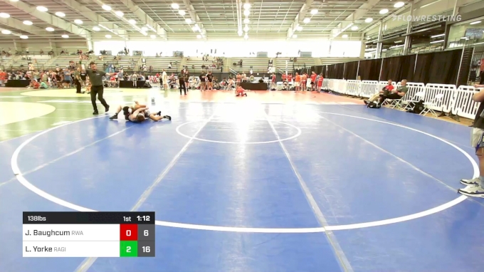 138 lbs Rr Rnd 3 - Jacob Baughcum, Roundtree Wrestling Academy Blue vs ...