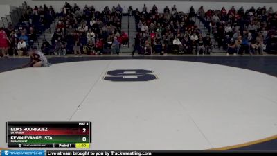 113 lbs Champ. Round 2 - Kevin Evangelista, Paramount vs Elias ...