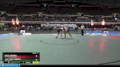 126 lbs Semis & 3rd Wb (16 Team) - Jack Desena, Lake Highland Prep vs ...