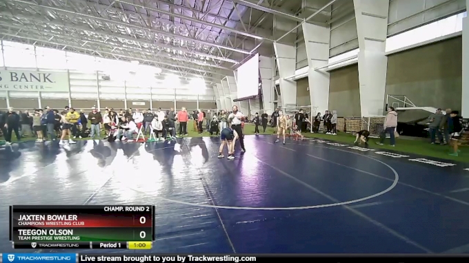 92 lbs Champ. Round 2 - Jaxten Bowler, Champions Wrestling Club vs ...