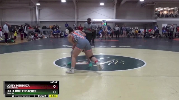 145 lbs 7th Place Match - Julia Bollenbacher, FINDLAY vs Josey Mendoza ...