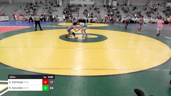95 lbs Rr Rnd 2 - Alessandro Camargo, Bitetto Trained Wrestling vs ...