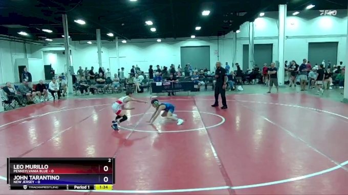 83 lbs Round 2 (8 Team) - Leo Murillo, Pennsylvania Blue vs John ...