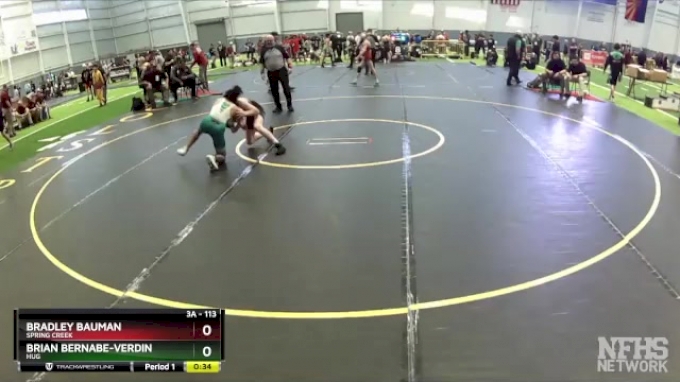 113 lbs Cons. Semi - Brian Bernabe-Verdin, Hug vs Bradley Bauman ...