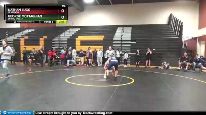 160 lbs Cons. Round 3 - George Mottaghian, Spring Valley vs Nathan Lugo ...