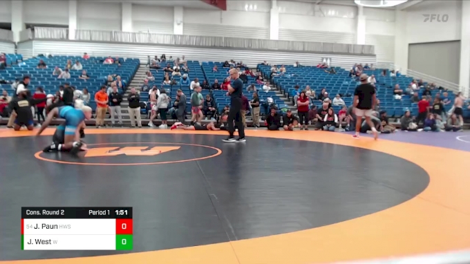 129 lbs Cons. Round 2 - Joseph Paun, Howe Wrestling School vs Julius ...