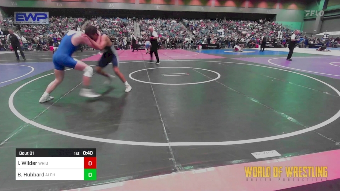 175 lbs Consi Of 32 #1 - Isaac Wilder, Wright Wrestling Academy vs ...