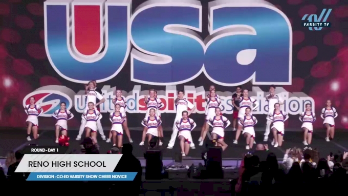 Reno High School - Co-Ed Varsity Show Cheer Novice [2023 Co-Ed Varsity ...