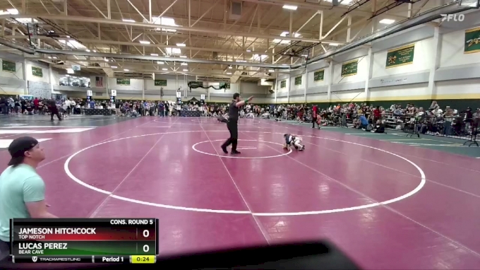 50 lbs Cons. Round 5 - Jameson Hitchcock, Top Notch vs Lucas Perez ...