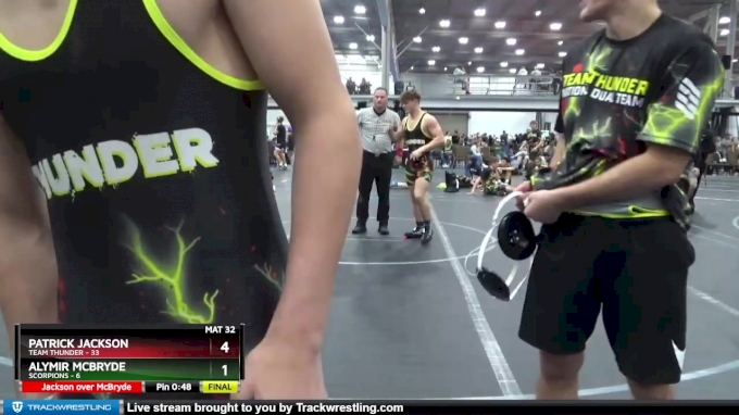 170 lbs Round 4 (6 Team) - Simon Ruiz, Team Thunder vs Rafat Alkardali ...