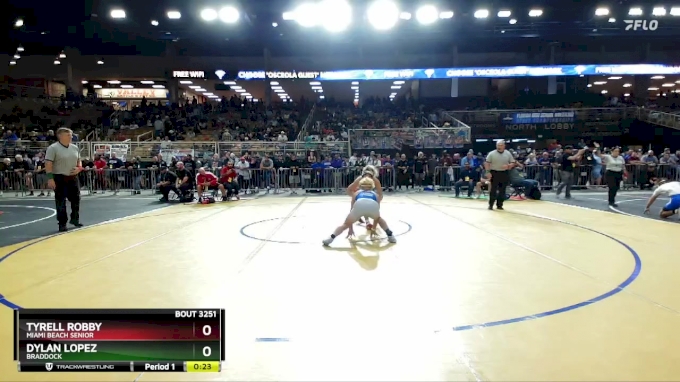 144 3A Cons. Round 2 - Dylan Lopez, Braddock vs Tyrell Robby, Miami ...