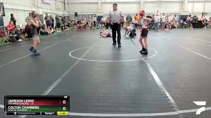 68 lbs Round 7 (8 Team) - Jameson Lewis, The Wrestling Mill vs Colton ...