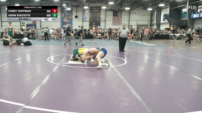 154 lbs Rr Rnd 3 - Corey Hoffman, Eagles Wrestling vs Aiden Doucette ...