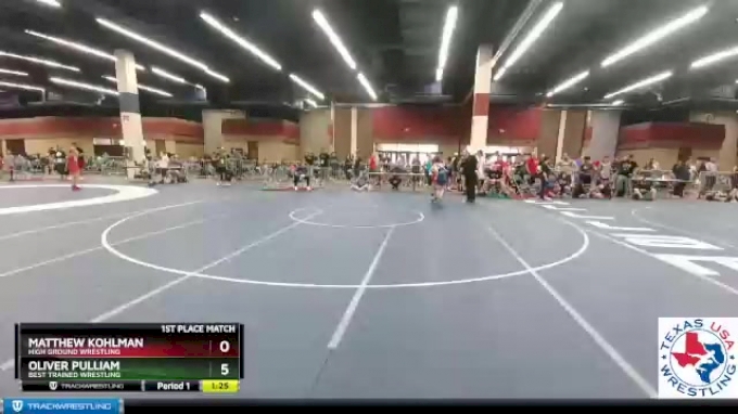 83 lbs 1st Place Match - Matthew Kohlman, High Ground Wrestling vs ...