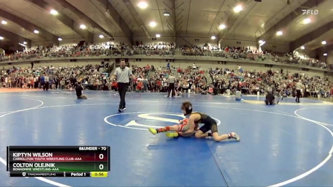 70 lbs Champ. Round 2 - Colton Olejnik, Bonhomme Wrestling-AAA vs ...