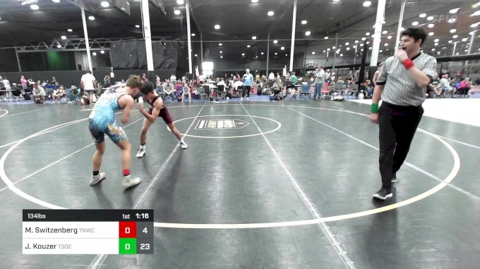 134 lbs Semifinal - Maximus Switzenberg, Team Nauman Wrestling Club ...