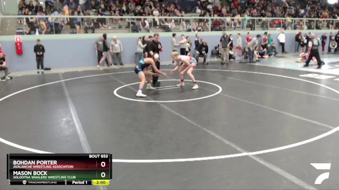 132 lbs Round 2 - Bohdan Porter, Avalanche Wrestling Association vs ...
