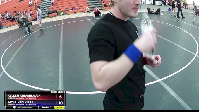113 lbs Cons. Round 2 - Kellen Krivohlavek, Wrestling With Character vs ...