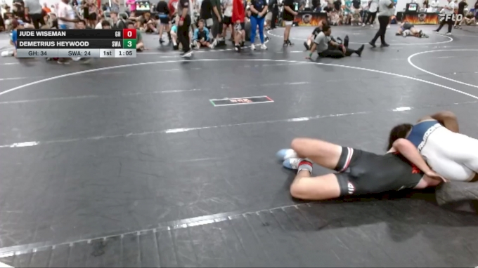 190 lbs Round 1 (4 Team) - Jude Wiseman, Game House vs Demetrius ...