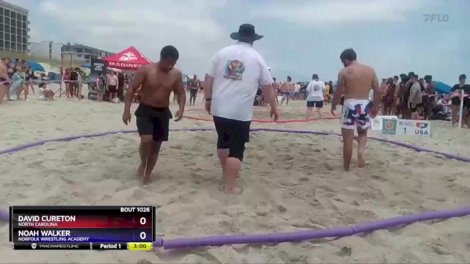 80 lbs Champ. Round 2 - David Cureton, North Carolina vs Noah Walker ...