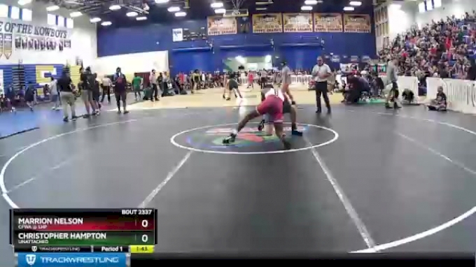 152 lbs Champ. Round 2 - Christopher Hampton, Unattached vs Marrion ...