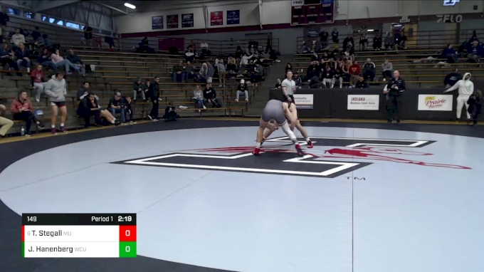 149 lbs Cons. Round 4 - Tyler Stegall, Maryville vs Jason Hanenberg ...