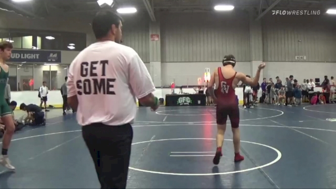 145 lbs Champ. Round 1 - Julian Llera, Grosse Pointe vs Joe DiVello ...