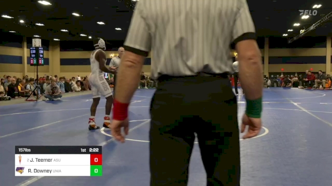 157 lbs Quarters - Jacori Teemer, Arizona State vs Ryder Downey ...