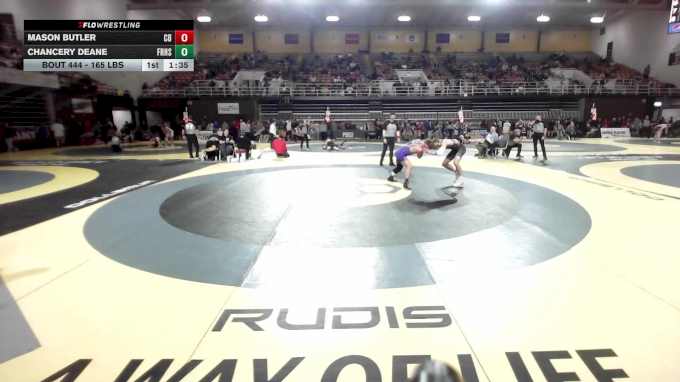 165 lbs Round Of 16 - Mason Butler, Christian Brothers vs Chancery ...