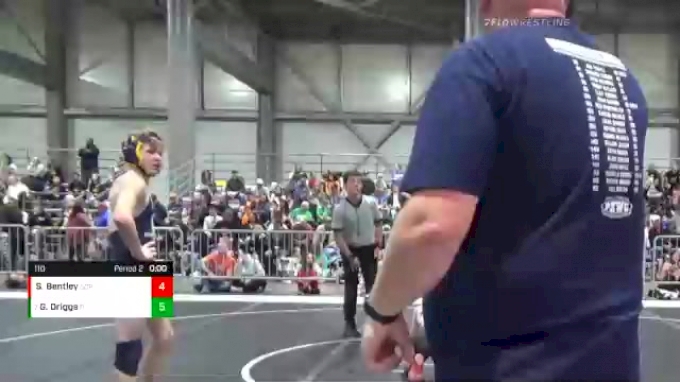 110 lbs Champ. Round 1 - Gavin Driggs, Phillipsburg vs Sebastian ...