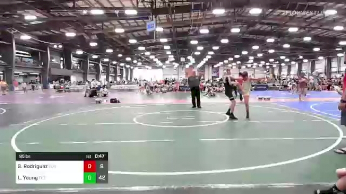 95 lbs Rr Rnd 3 - Gavin Rodriguez, Elite NJ vs Logan Young, The Hunt ...