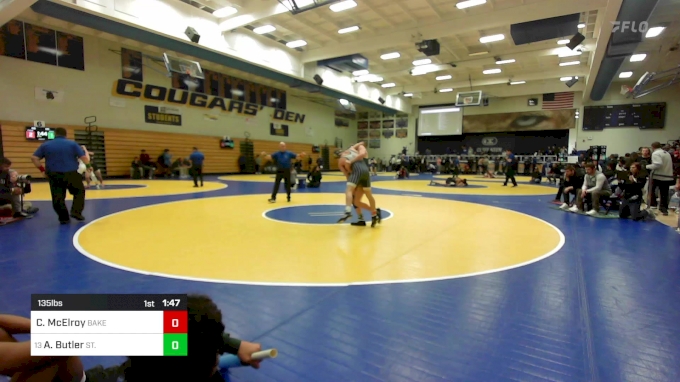135 lbs Round Of 32 - Caleb McElroy, Bakersfield vs Adam Butler, St ...