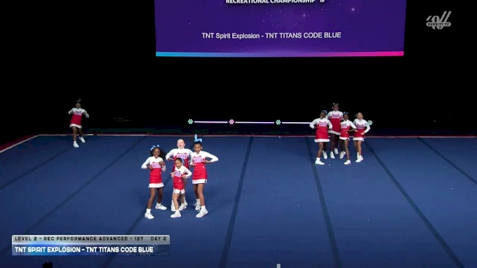 TNT Spirit Explosion - TNT TITANS CODE BLUE [2026 L2 - Rec Performance ...