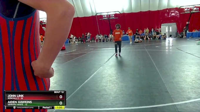 138 lbs Round 4 (6 Team) - Landon Ball, Roncalli 2 vs Cole Henson ...